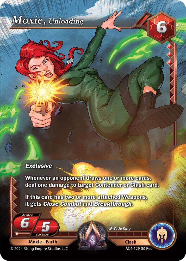 Moxie, Unloading - Genesis Returns - Alpha Clash