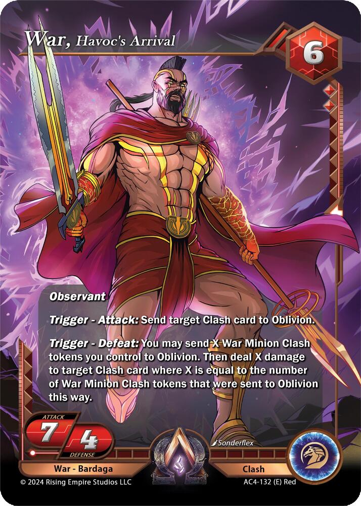 War, Havoc's Arrival - Genesis Returns - Alpha Clash
