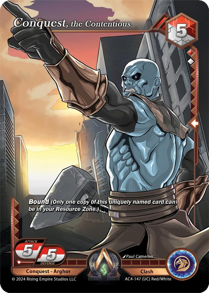 Conquest, the Contentious - Genesis Returns - Alpha Clash