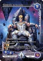 Genesis, the Inevitable (Alpha Rare) - Genesis Returns - Alpha Clash