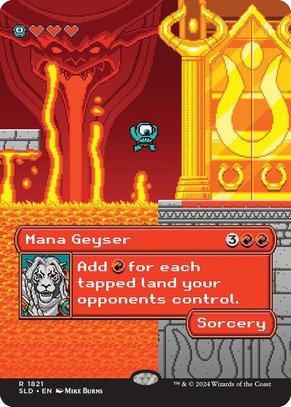 Mana Geyser - Secret Lair Drop Series - Magic: The Gathering ...