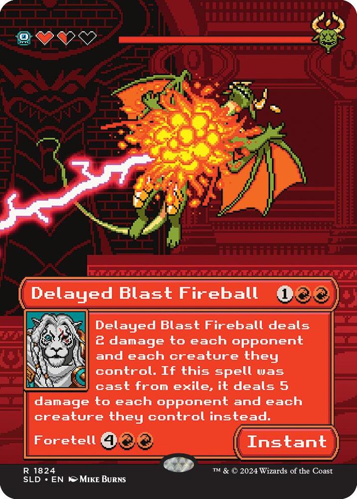 Delayed Blast Fireball - Secret Lair Drop Series - Magic: The Gathering ...