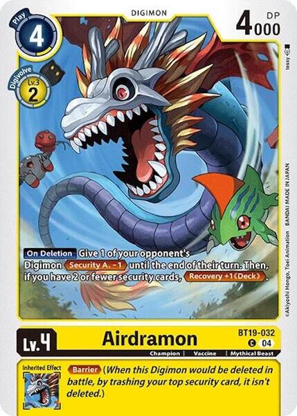 Airdramon - Release Special Booster 2.0 - Digimon Card Game