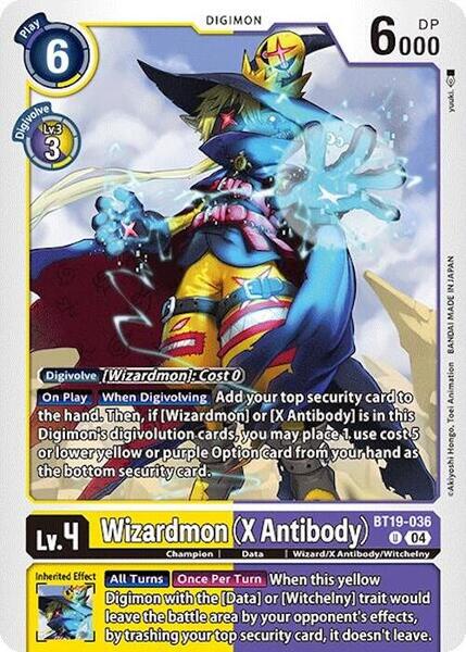 Wizardmon (X Antibody) - Release Special Booster 2.0 - Digimon Card ...