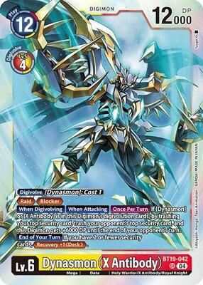 Dynasmon (X Antibody) - Release Special Booster 2.0 - Digimon Card Game ...