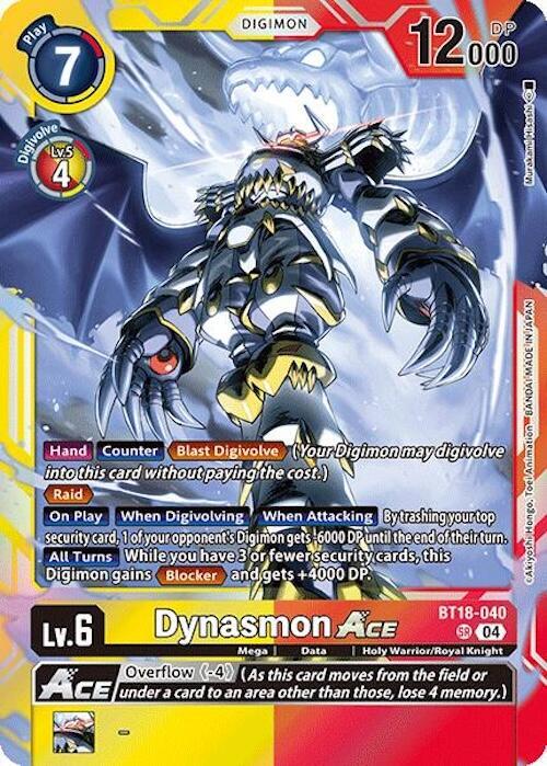 Dynasmon ACE - Release Special Booster 2.0 - Digimon Card Game ...