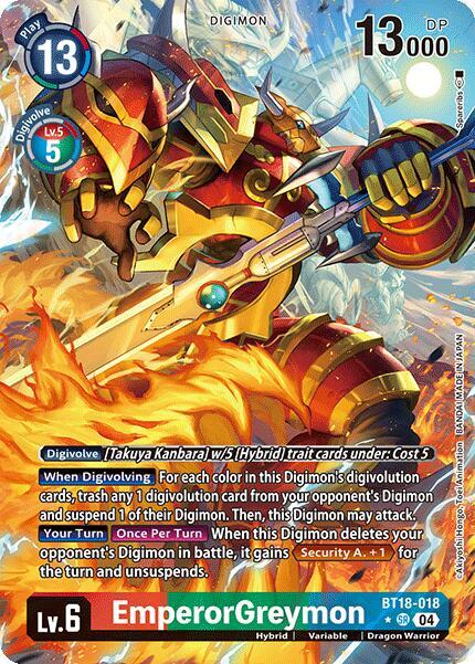 EmperorGreymon (Alternate Art) - Release Special Booster 2.0 - Digimon Card Game - TCGplayer.com