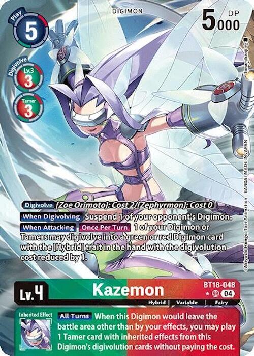 Kazemon (Alternate Art) - Release Special Booster 2.0 - Digimon Card Game - TCGplayer.com