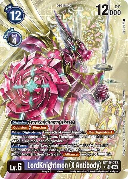 LordKnightmon (X Antibody) (Alternate Art) - Release Special Booster 2.0 - Digimon Card Game ...