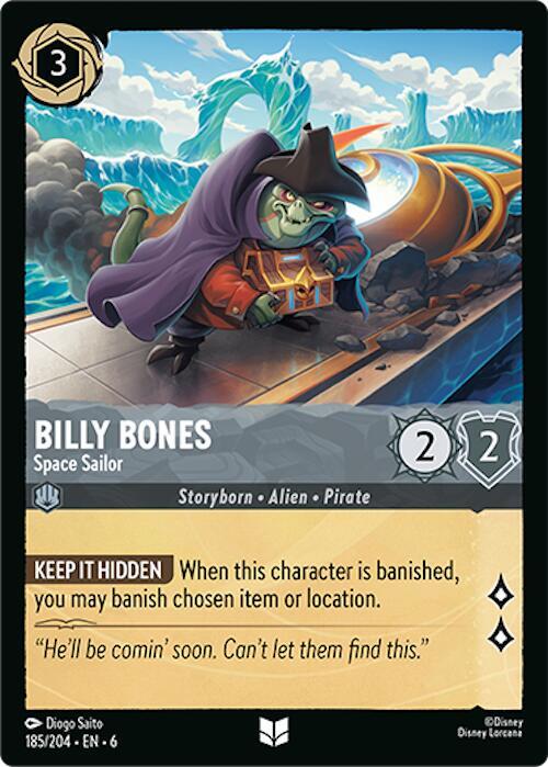 Billy Bones - Space Sailor - Azurite Sea - Disney Lorcana - TCGplayer.com