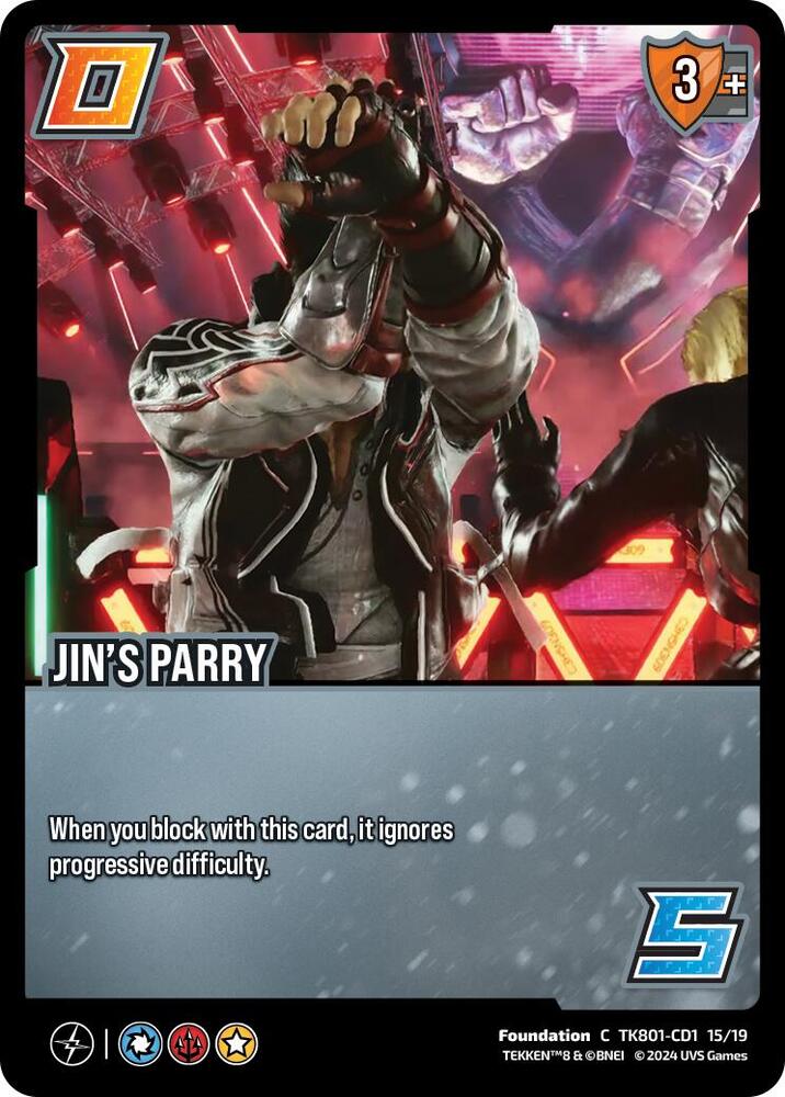Jin's Parry - TEKKEN 8 - UniVersus
