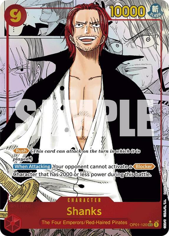 Shanks (Manga) - Premium Booster -The Best- - One Piece Card Game ...