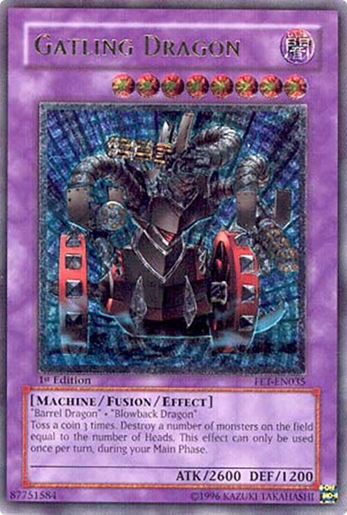 Gatling Dragon (UTR) - Flaming Eternity - YuGiOh - TCGplayer.com