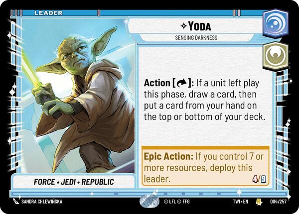 Yoda - Sensing Darkness - Twilight of the Republic - Star Wars ...