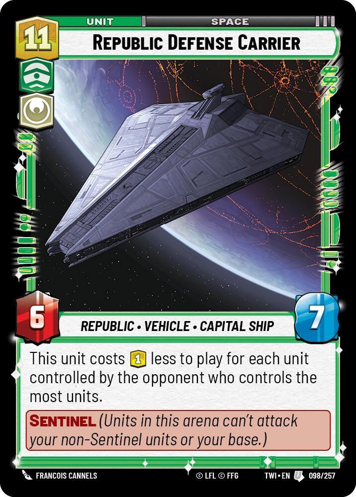 Republic Defense Carrier - Twilight of the Republic - Star Wars ...