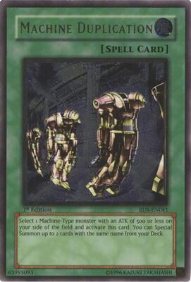 Machine Duplication (UTR) - Rise of Destiny - YuGiOh - TCGplayer.com
