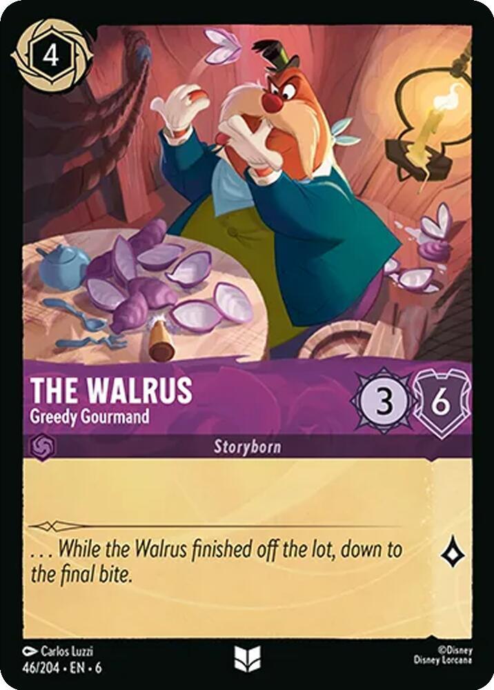 The Walrus - Greedy Gourmand - Azurite Sea - Disney Lorcana - TCGplayer.com