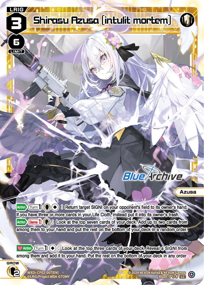 Shirasu Azusa [intulit mortem] - Blue Archive DIVA - WIXOSS