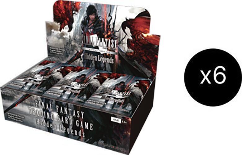 Hidden Legends Booster Box Case - Hidden Legends - Final Fantasy TCG ...