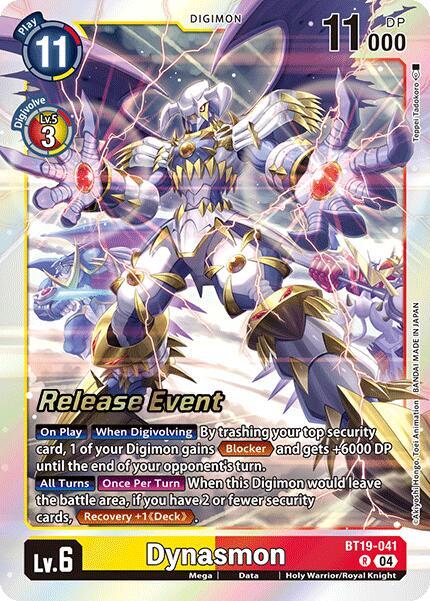 Dynasmon - Release Special Booster 2.0 Pre-Release Cards - Digimon Card ...