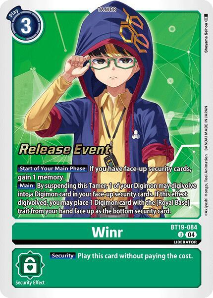 Winr - Release Special Booster 2.0 Celebration Event Cards - Digimon ...