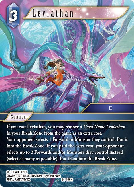 Leviathan - Hidden Legends - Final Fantasy TCG