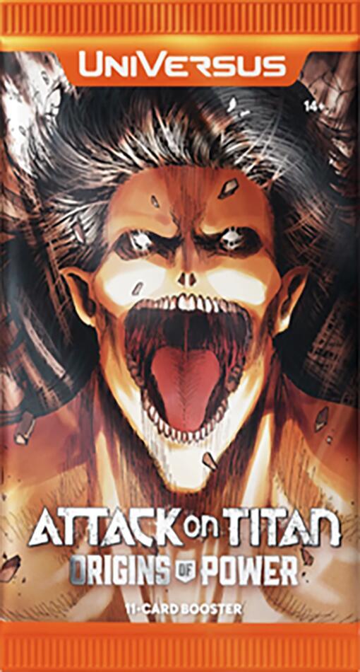 Attack on Titan: Origins of Power Booster Pack - Attack On Titan ...