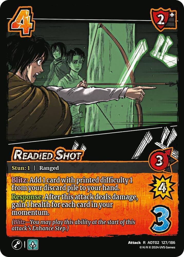 Readied Shot - Attack On Titan: Origins of Power - UniVersus ...