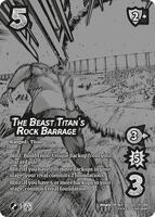The Beast Titan's Rock Barrage (Alternate Art) - Attack On Titan ...