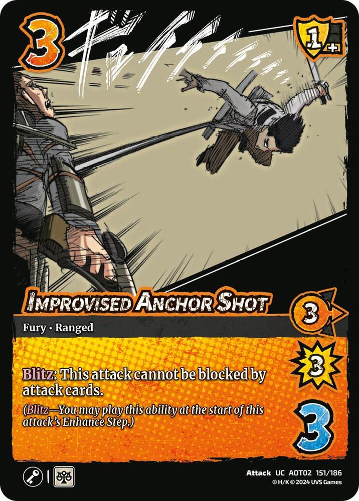 Improvised Anchor Shot - Attack On Titan: Origins of Power - UniVersus ...