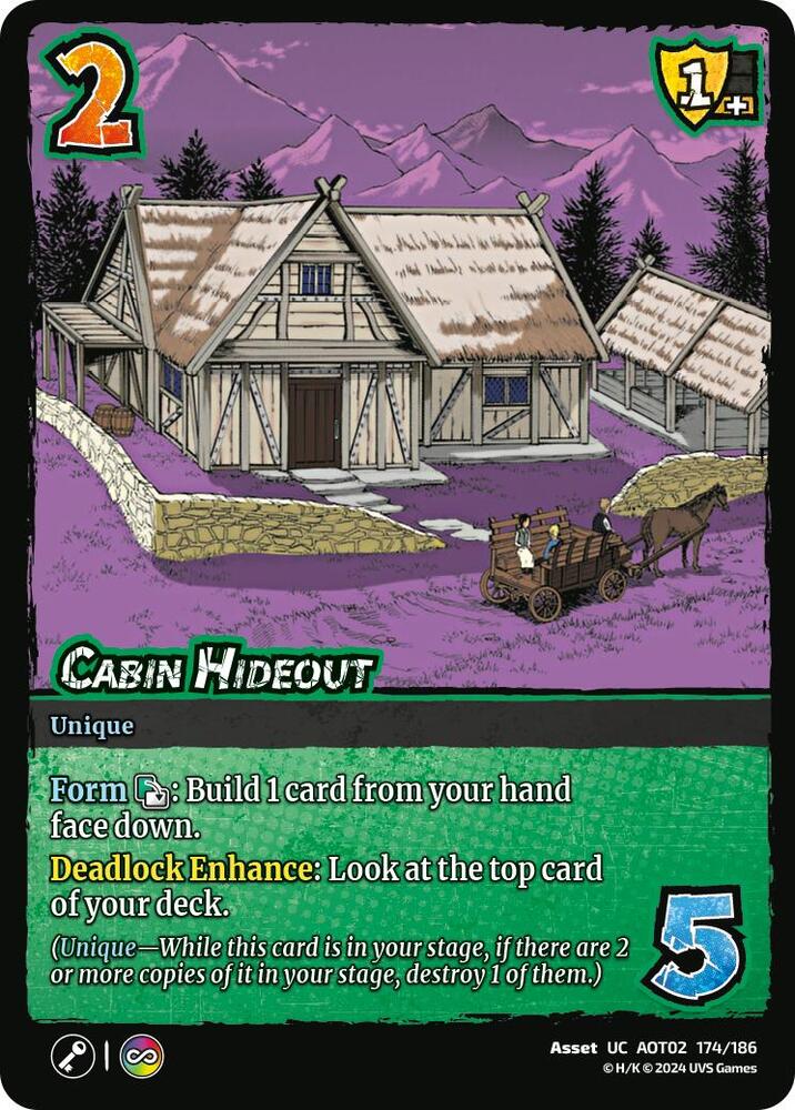 Cabin Hideout - Attack On Titan: Origins of Power - UniVersus