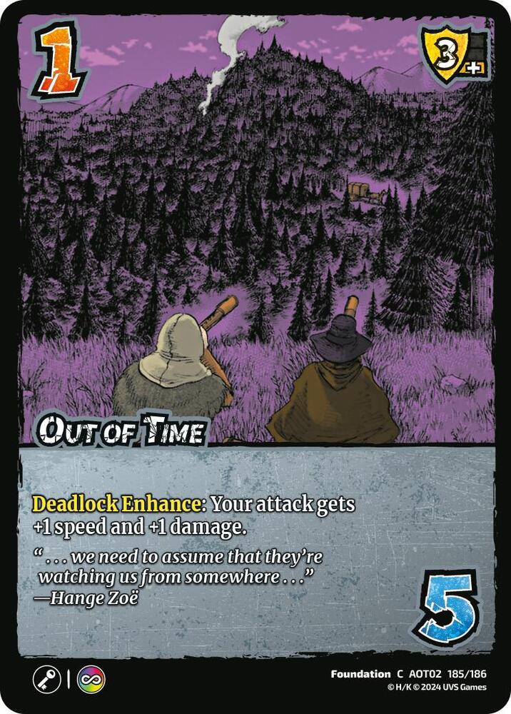 Out of Time - Attack On Titan: Origins of Power - UniVersus - TCGplayer.com