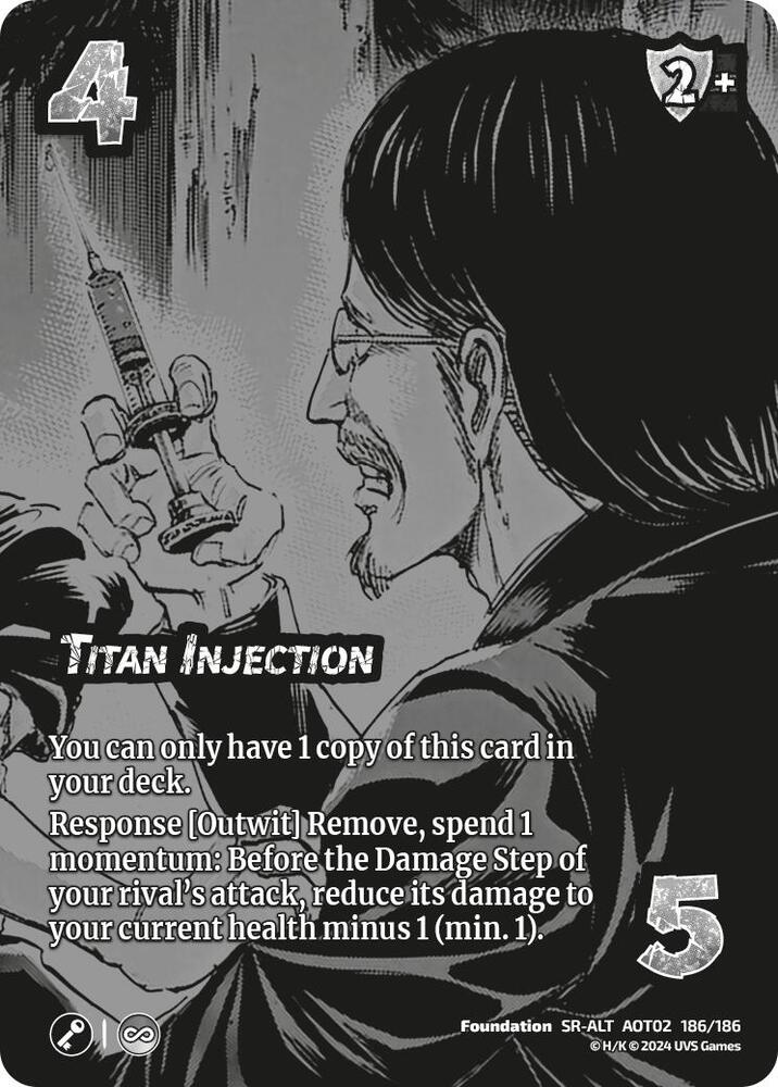 Titan Injection (Alternate Art) - Attack On Titan: Origins of Power ...