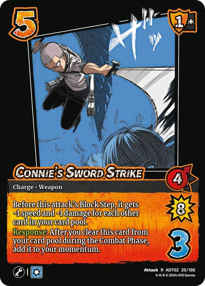 Connie's Sword Strike - Attack On Titan: Origins of Power - UniVersus ...
