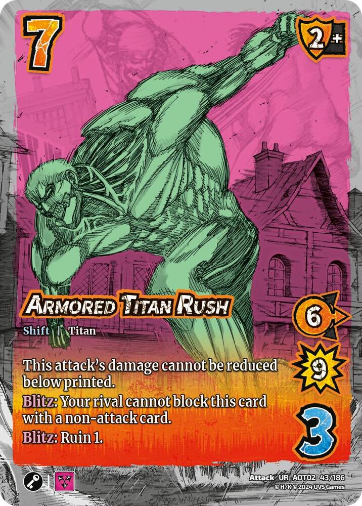 Armored Titan Rush // Reiner's Toughness - Attack On Titan: Origins of ...