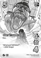 Cart Titan Rush (Alternate Art) - Attack On Titan: Origins of Power ...