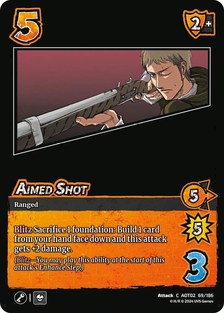 Aimed Shot - Attack On Titan: Origins of Power - UniVersus