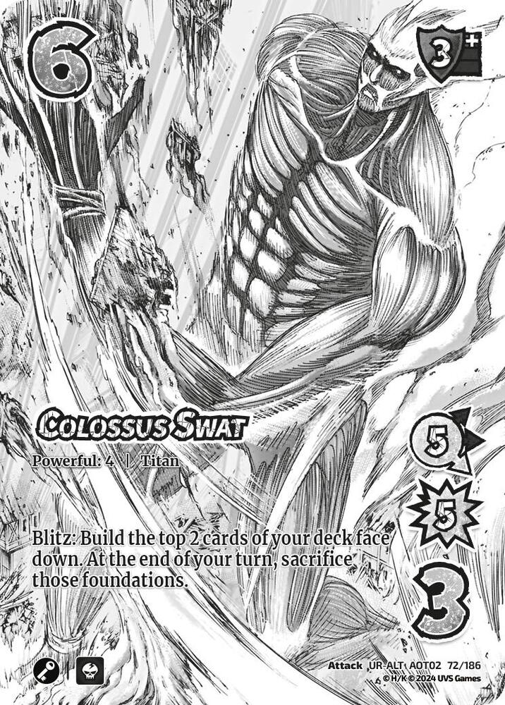 Colossus Swat (Alternate Art) - Attack On Titan: Origins of Power ...