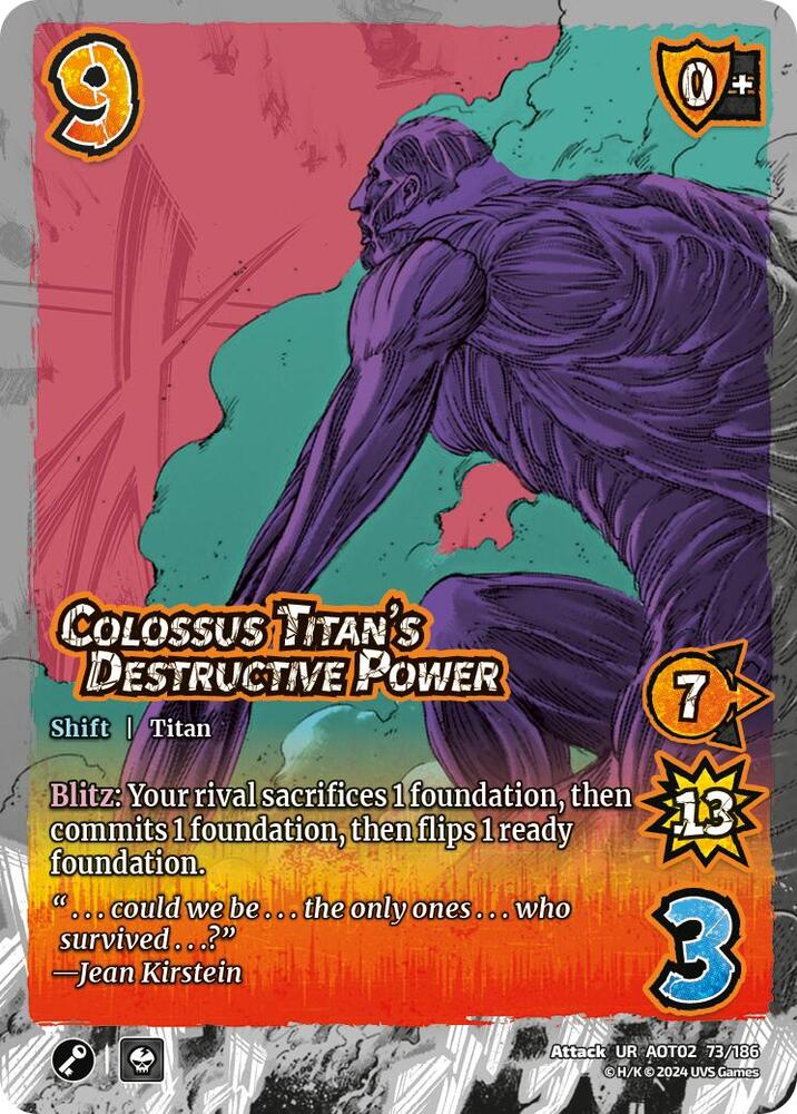 Colossus Titan's Destructive Power // Bertolt's Devotion - Attack On ...