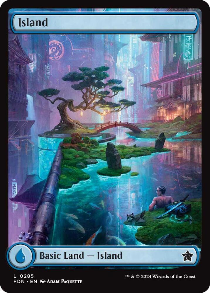 Island (0285) - Foundations - Magic: The Gathering - TCGplayer.com