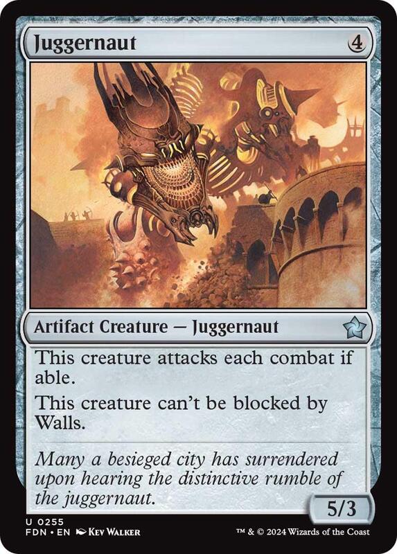 Juggernaut - Foundations - Magic: The Gathering - TCGplayer.com