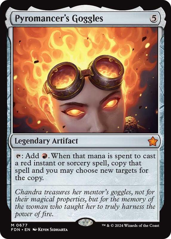 Pyromancer's Goggles - Foundations - Magic: The Gathering - TCGplayer.com