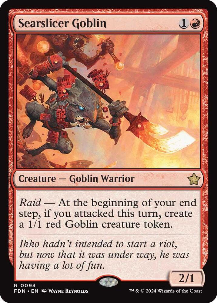 Searslicer Goblin - Foundations - Magic: The Gathering - TCGplayer.com
