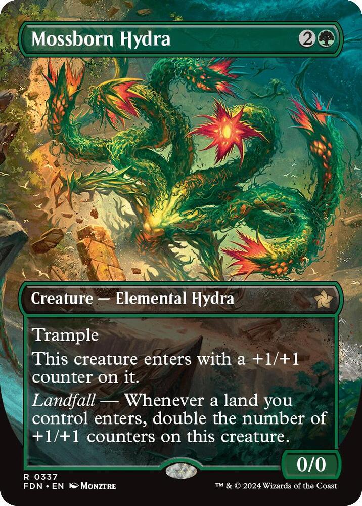 Koma, World-Eater (Borderless) - Foundations - Magic: The Gathering