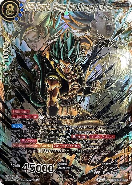 SSB Gogeta, Shining Blue Strongest Warrior (GDR) - Ultimate Advent ...