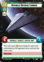 Republic Defense Carrier (Hyperspace) - Twilight of the Republic - Star ...