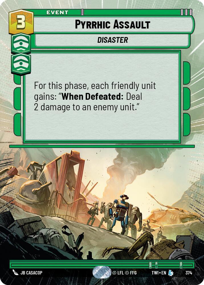 Pyrrhic Assault Hyperspace Twilight Of The Republic Star Wars