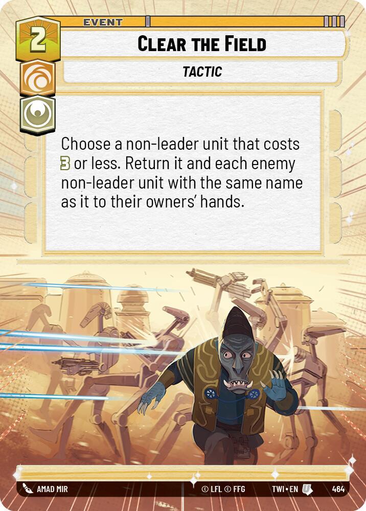 Clear the Field (Hyperspace) - Twilight of the Republic - Star Wars ...