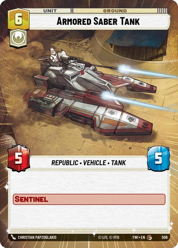 Armored Saber Tank (Hyperspace) - Twilight of the Republic - Star Wars ...