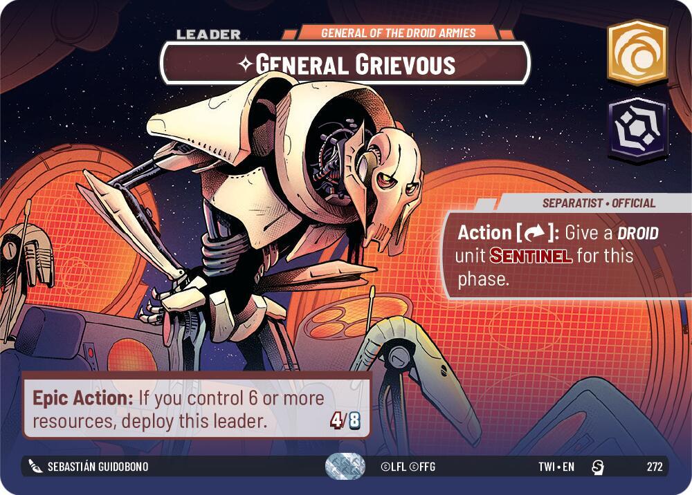 General Grievous - General of the Droid Armies (Showcase) - Twilight of ...